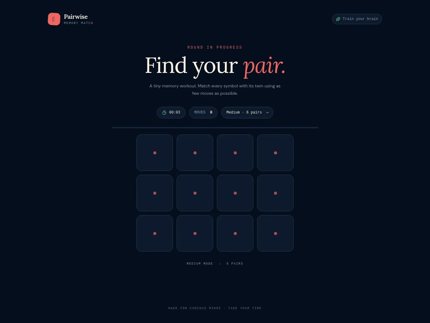 Playful Minds Game