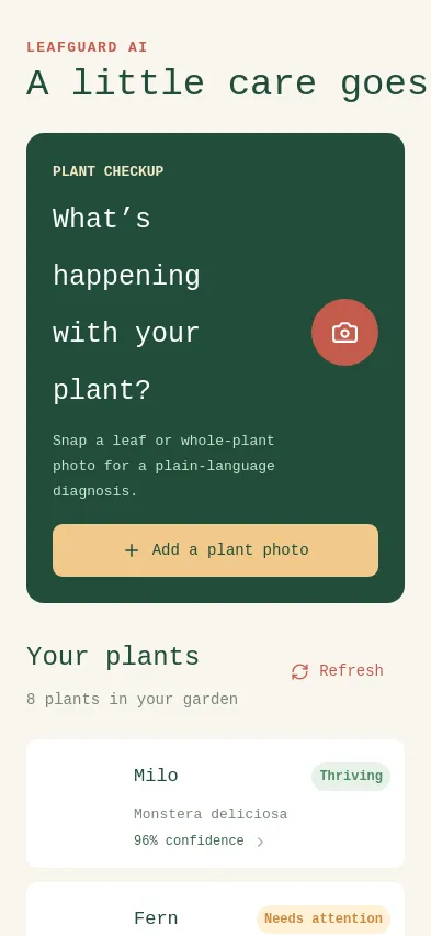 LeafGuard AI