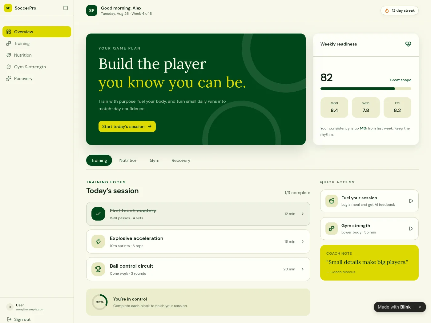 SoccerPro Toolkit