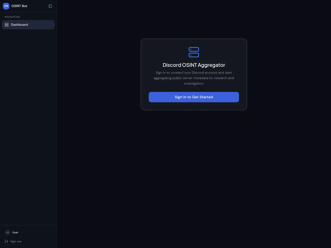 Discord OSINT Aggregator