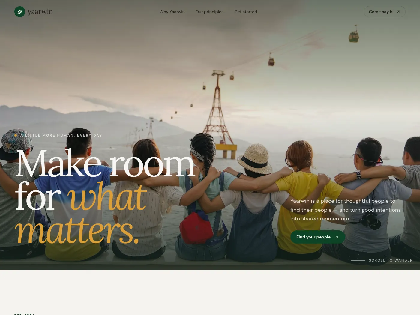 Yaarwin Web Portal