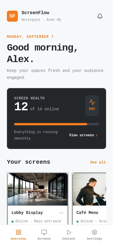 ScreenFlow Mobile