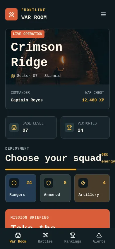 Real War Mobile Game