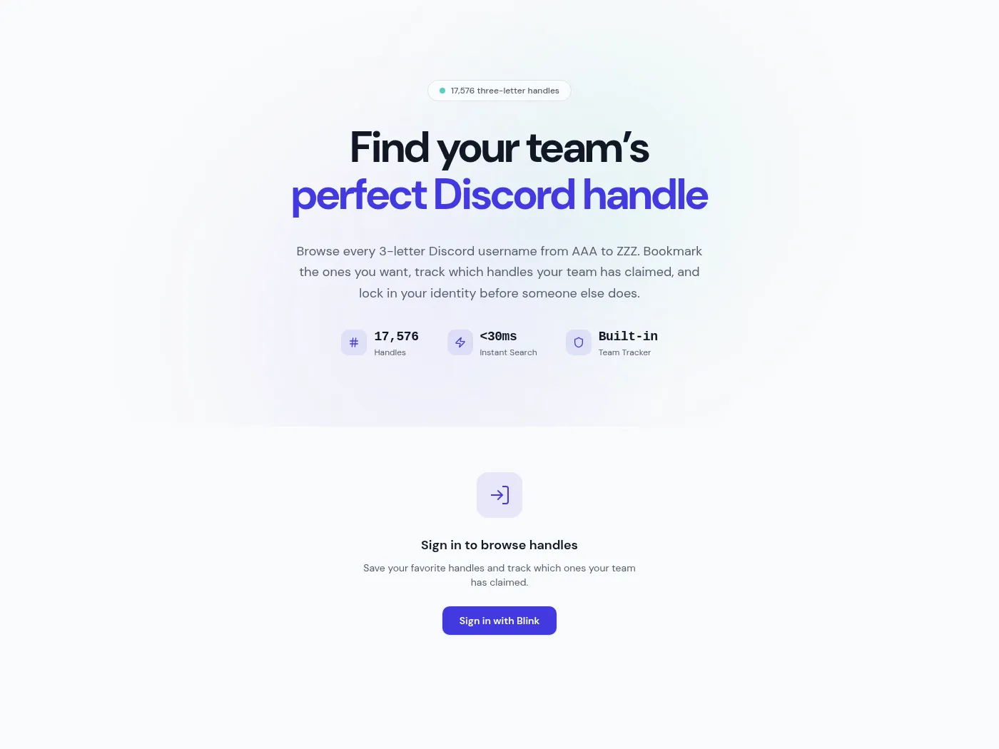 Discord Handle Finder