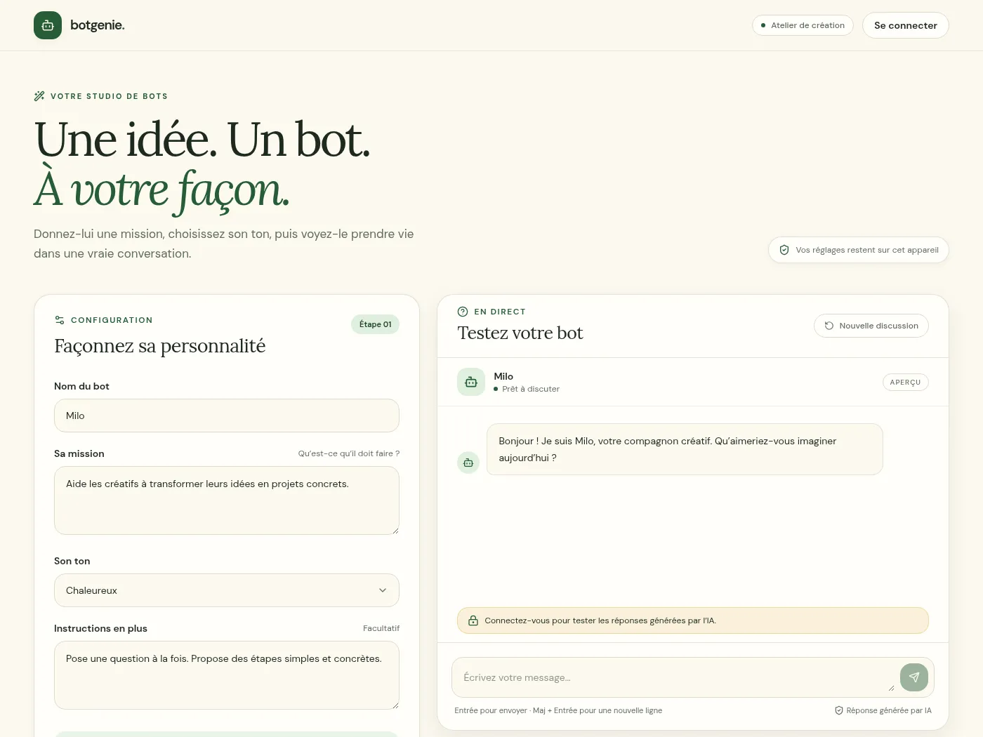 BotGenie