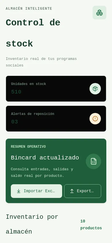 AlmacenSmart Mobile