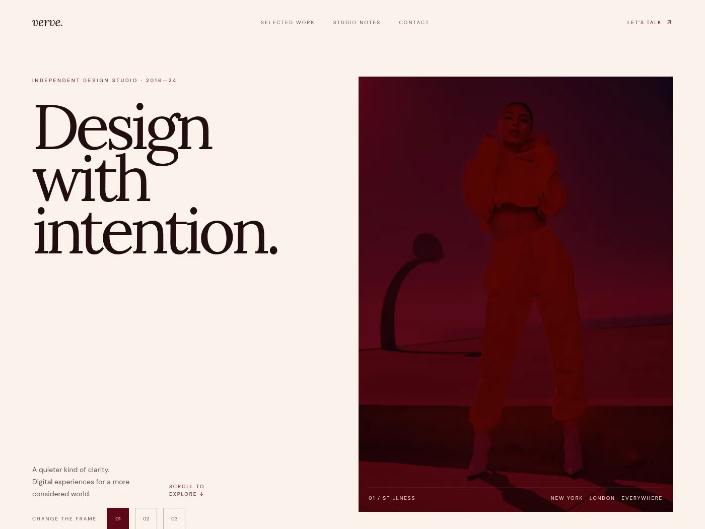 Verve Portfolio Studio