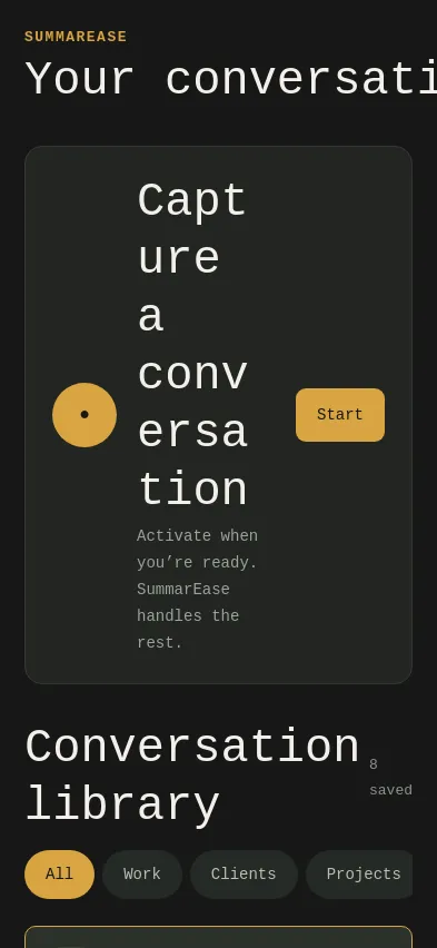 SummarEase Mobile