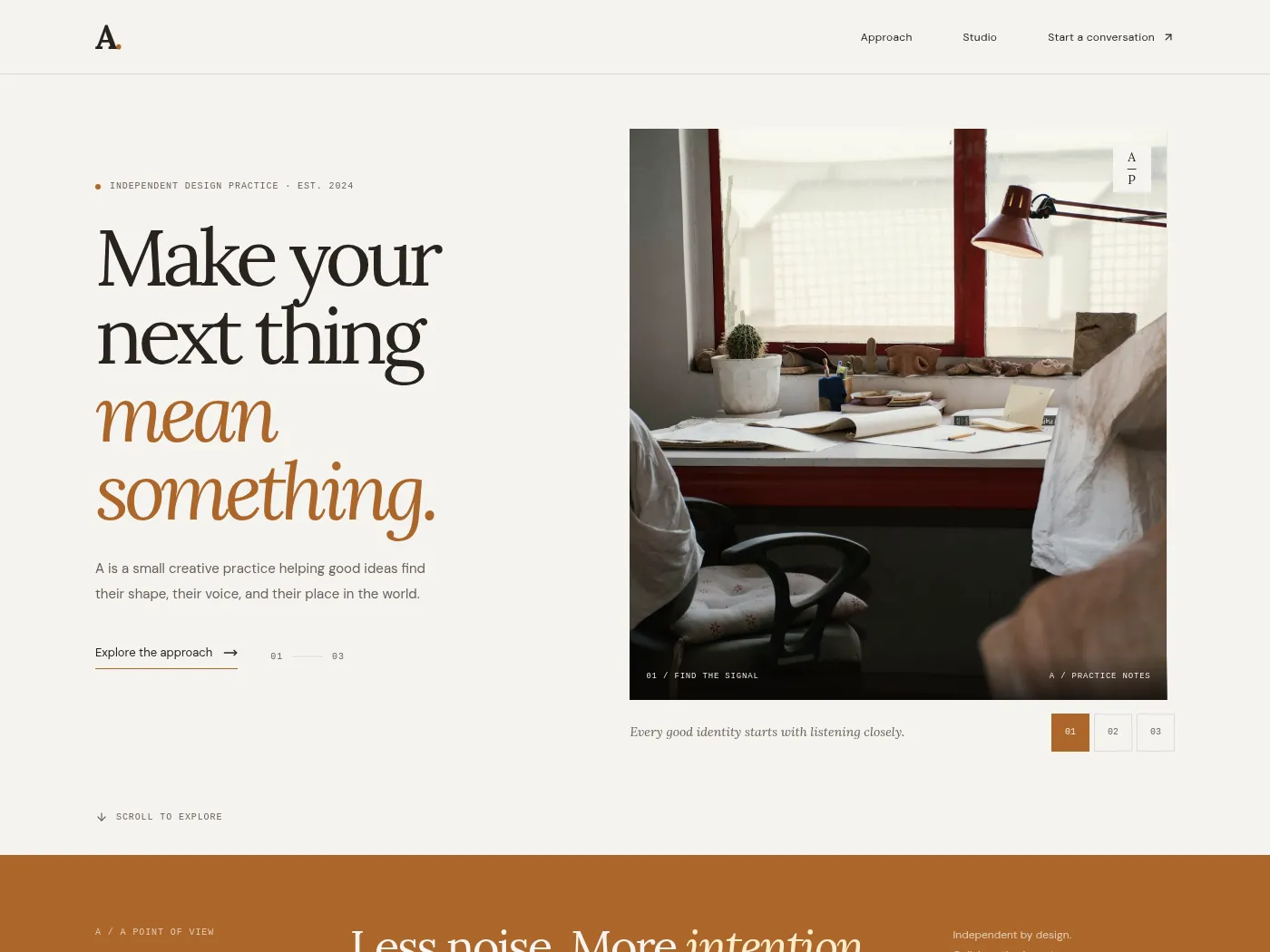 Alpha Start Page