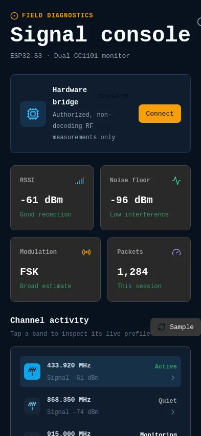 ESP32 Key Decoder App