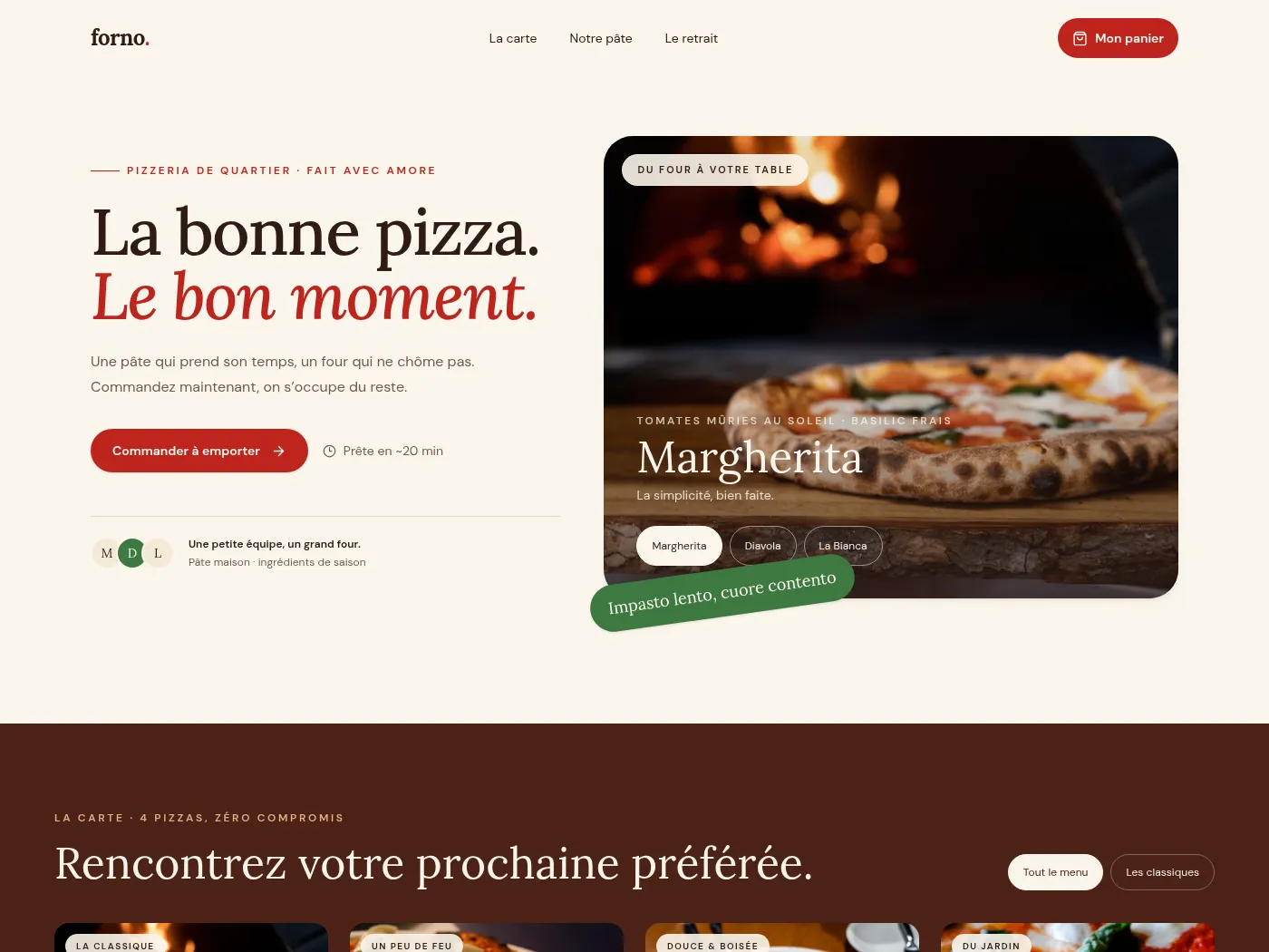 Pizza Click & Collect