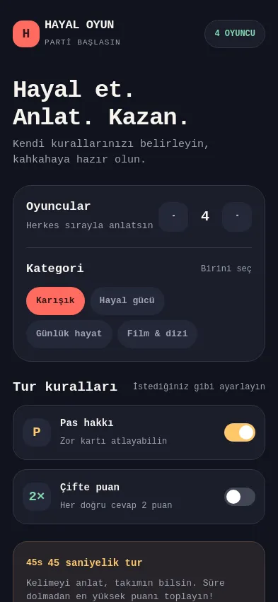 Hayal Oyun