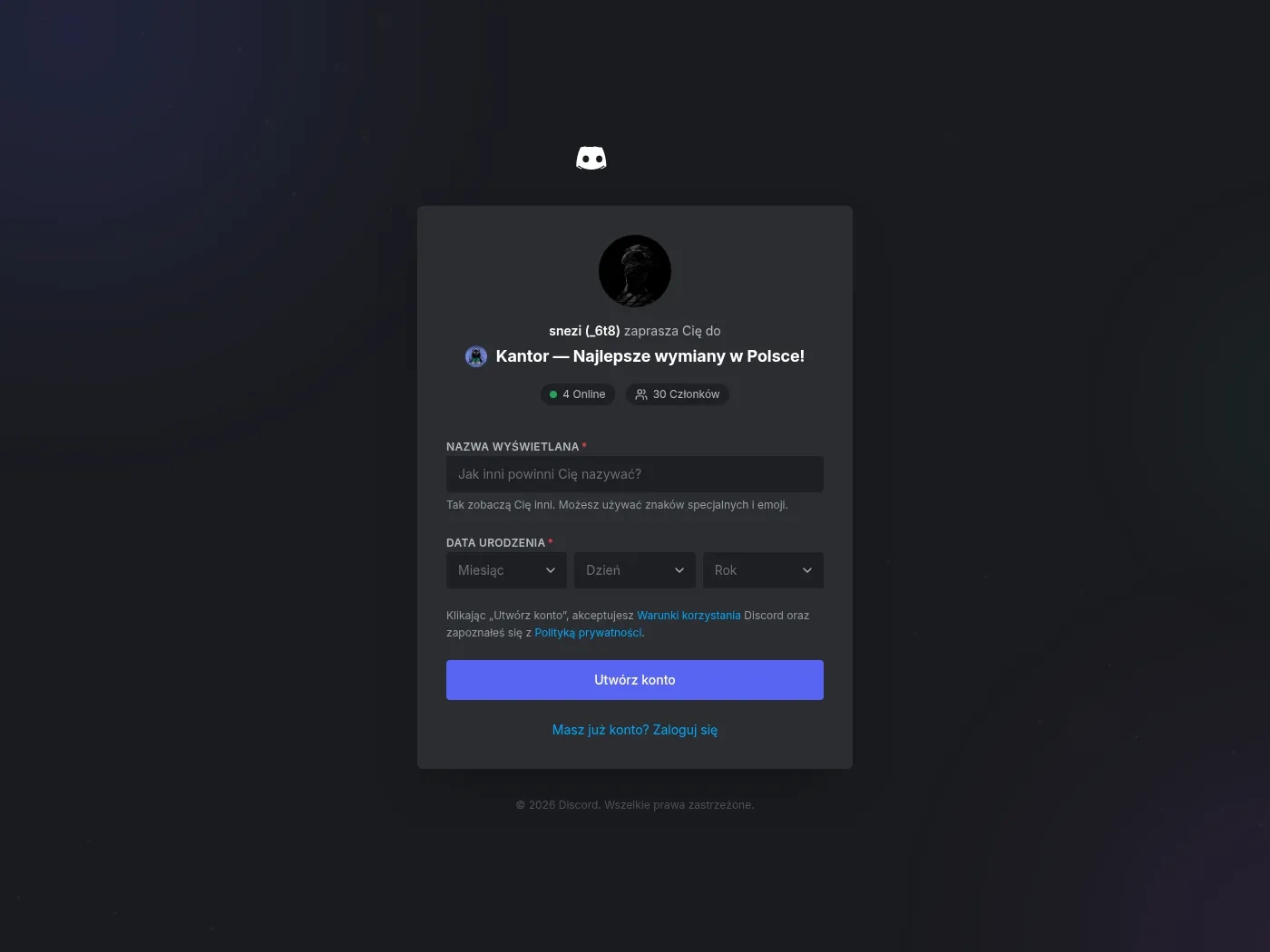 Discord Server Template