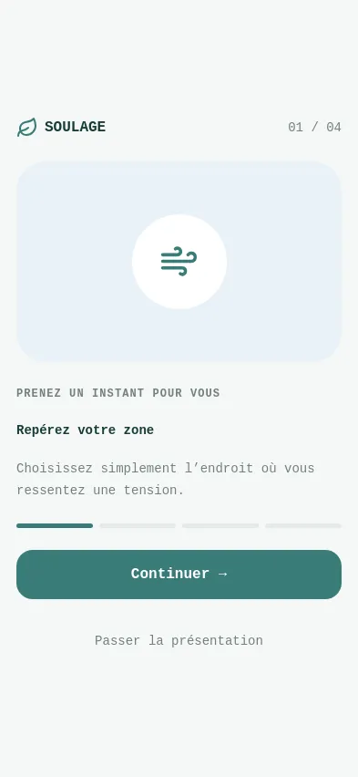 Soulage Relaxation App