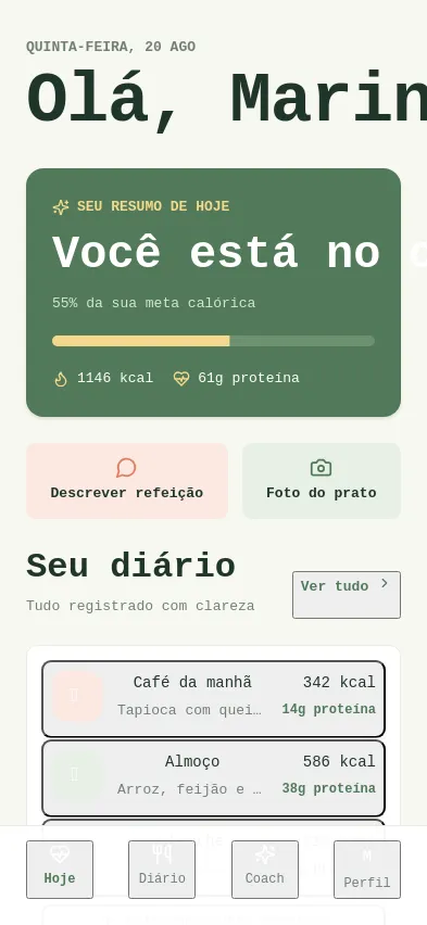MyNutriFood AI Nutrition App