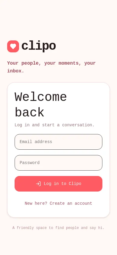 Clipo Social Messenger