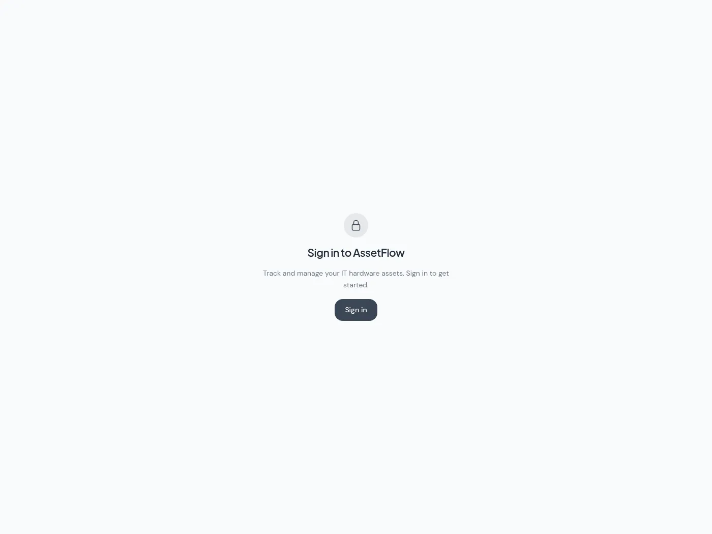 AssetFlow Manager
