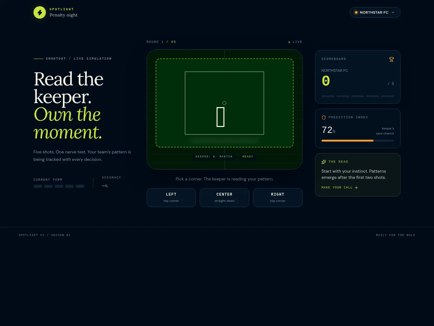 Penalty Shootout Predictor