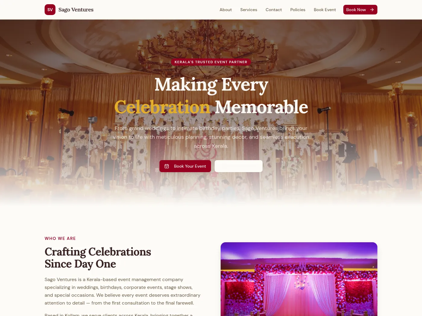 Sago Ventures Events
