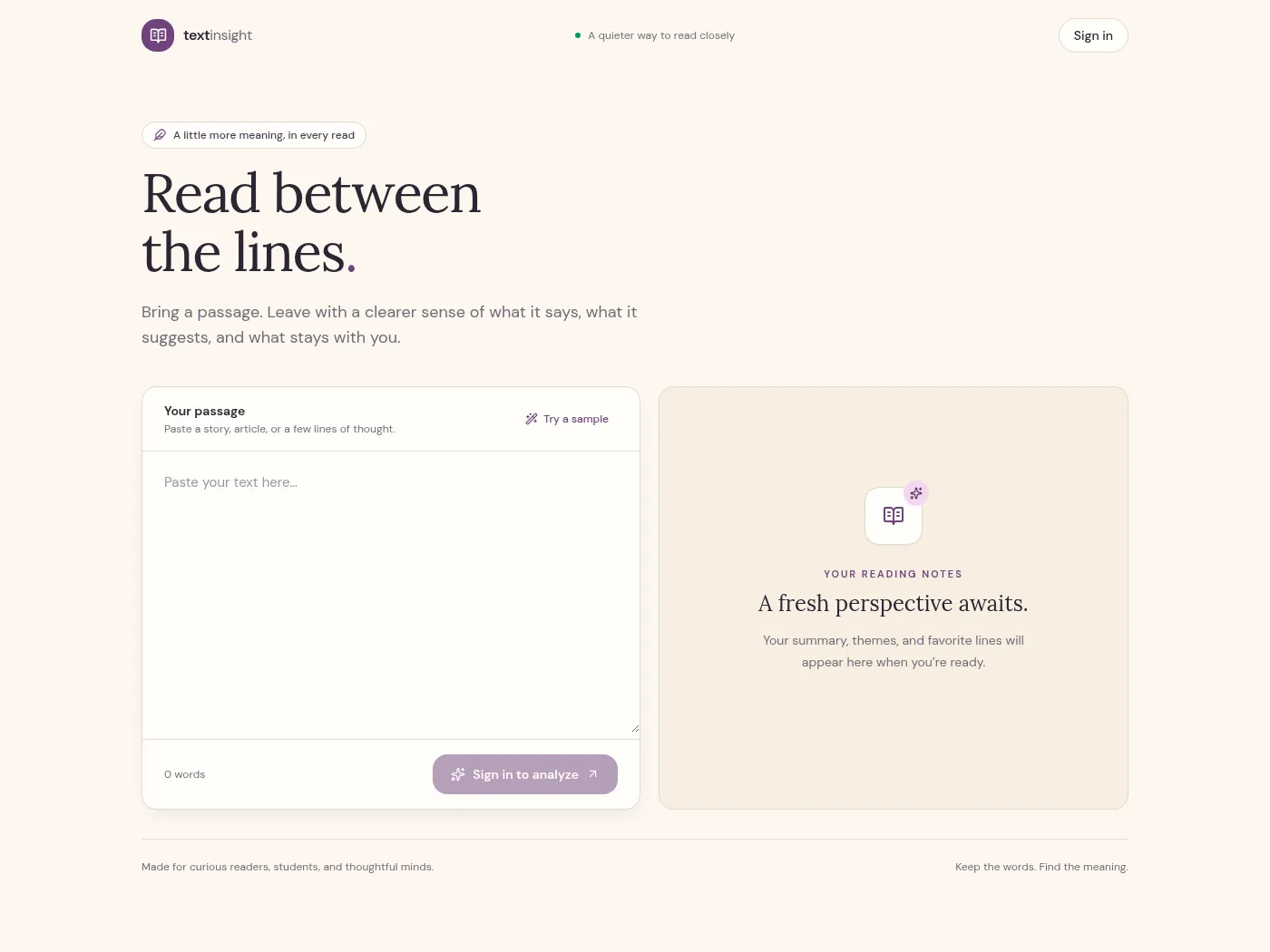 Text Insight