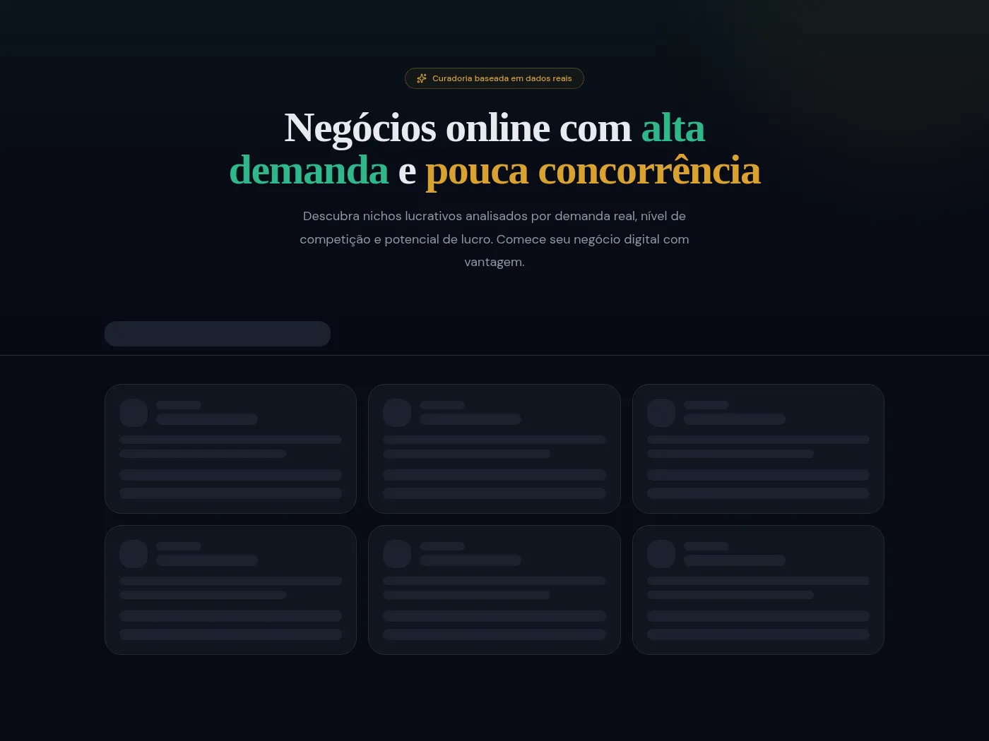 Niche Business Finder