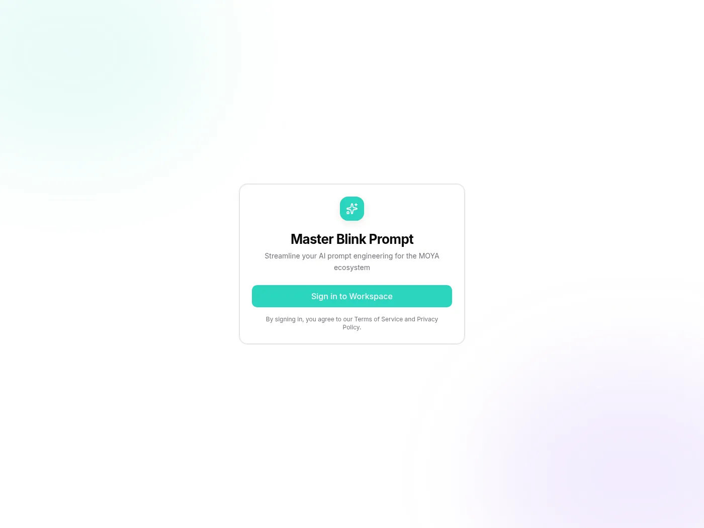 Master Blink Prompt