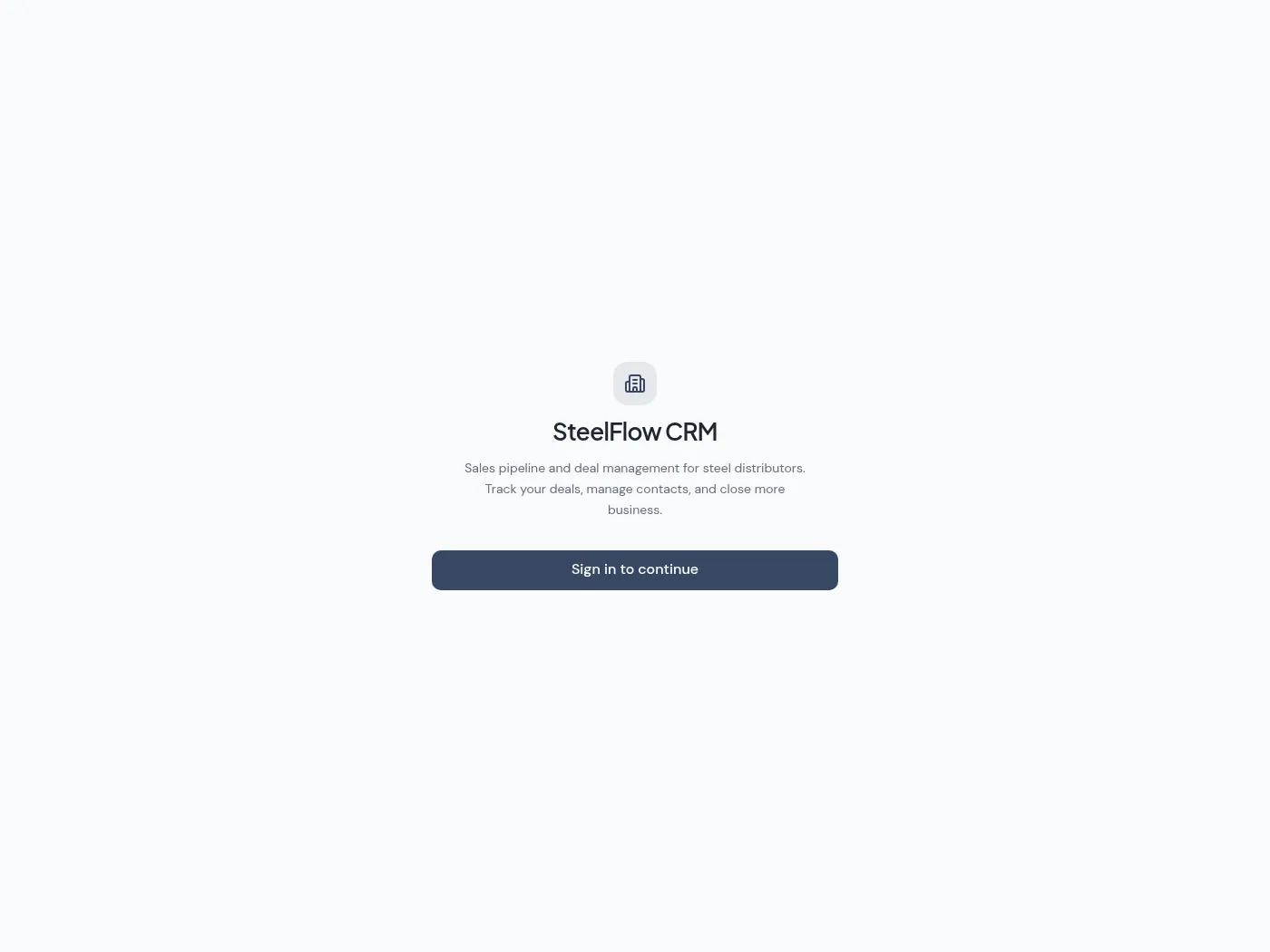 SteelFlow CRM Suite