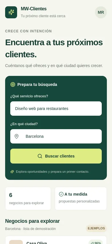 MW Client Finder