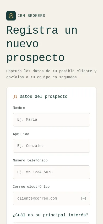CRM Brokers Mobile