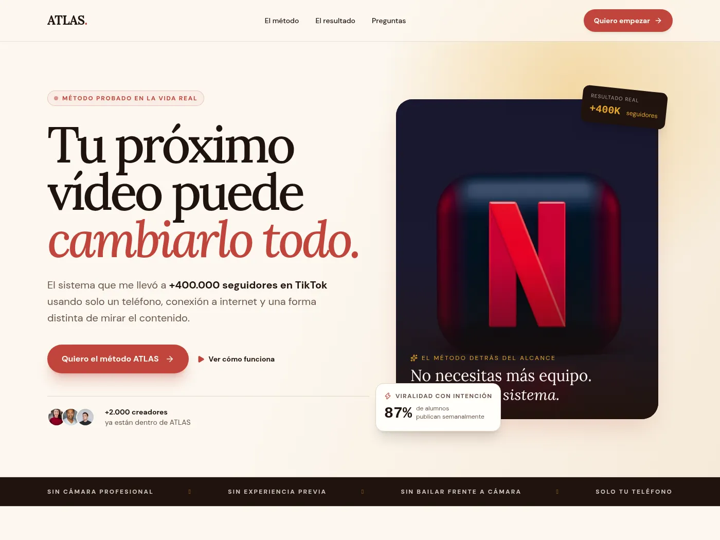 ATLAS Method Landing Page