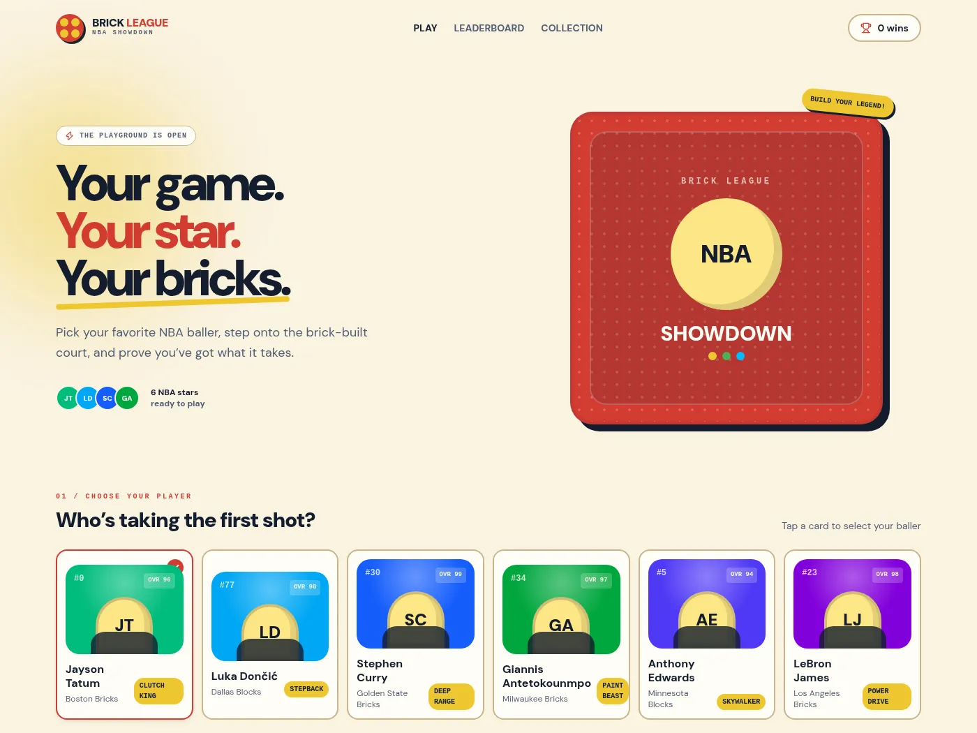 NBA Lego Showdown