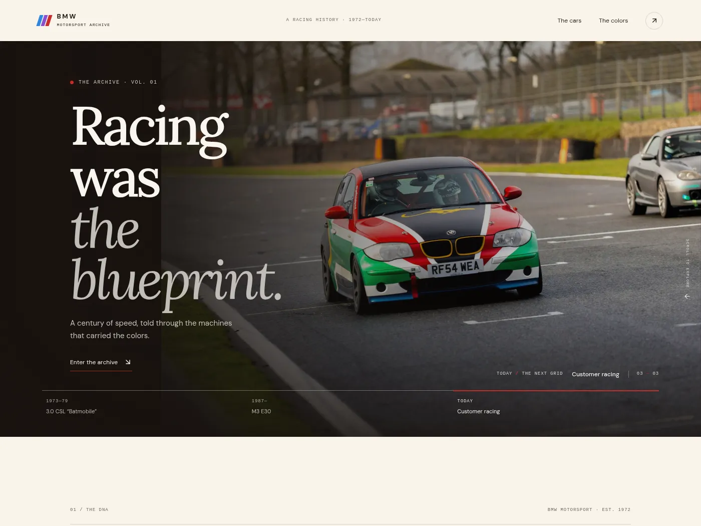 BMW Racing Showcase