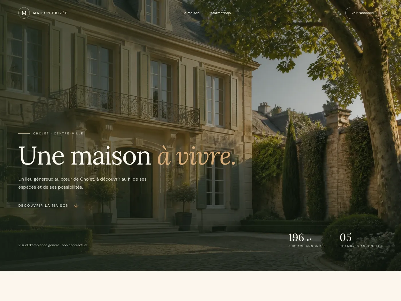 Maison Showcase Video