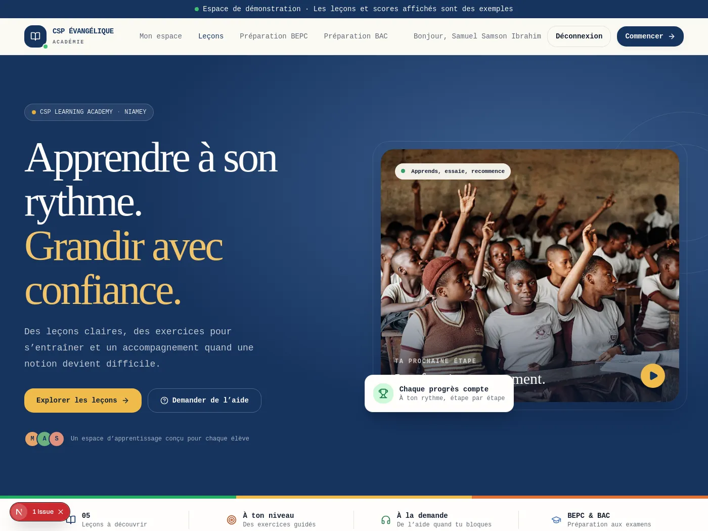 CSP Évangélique EdTech Suite