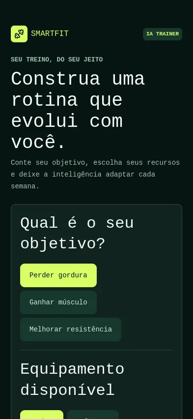 SmartFit AI Trainer