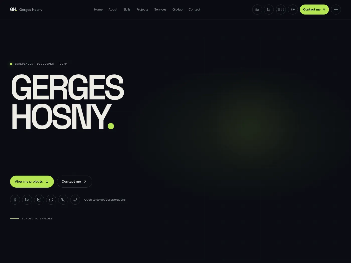 Gerges Hosny Portfolio