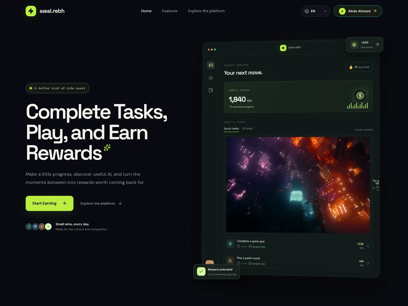 Awal Rebh Platform