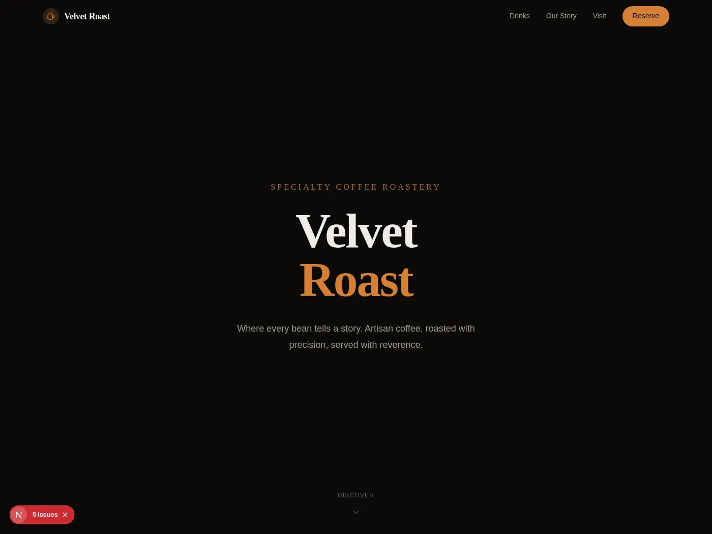 Velvet Roast 3D Experience