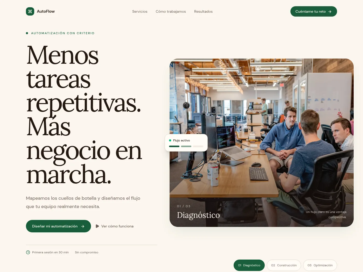 AutoFlow Services Hub