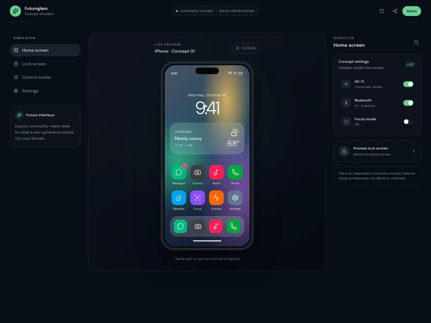 iOS 27 Web Simulator