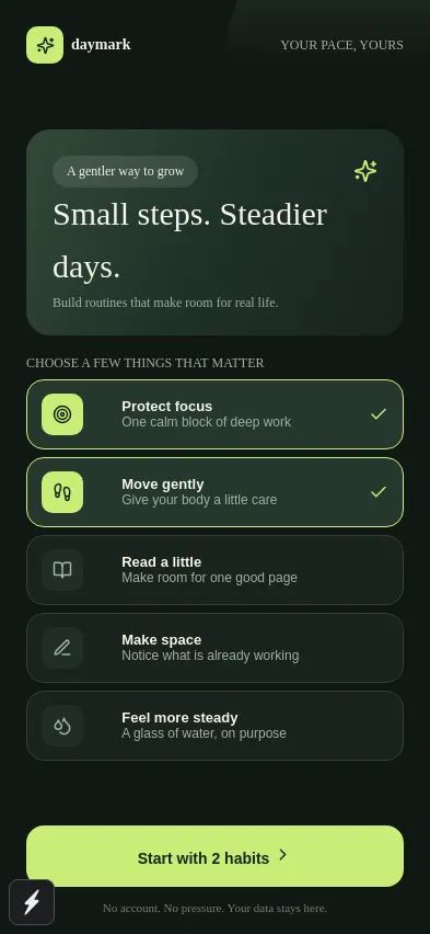 Focus Habit Coach