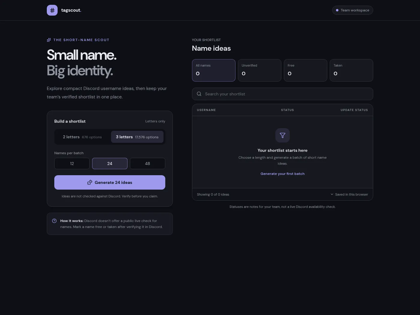 Discord Name Finder