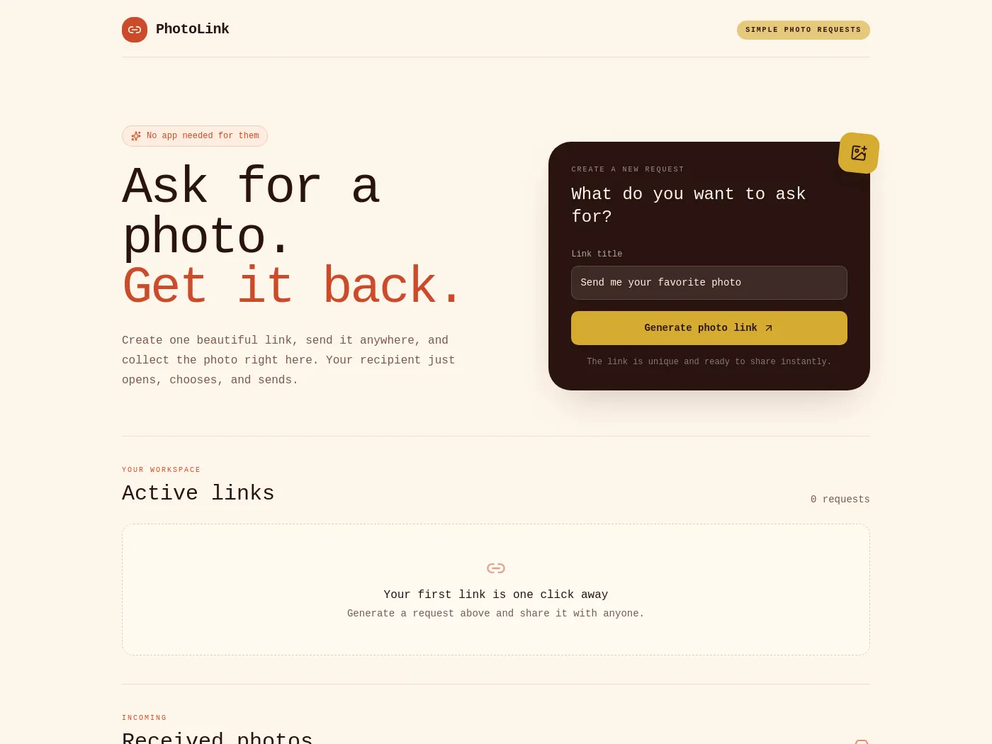 PhotoLink Requester