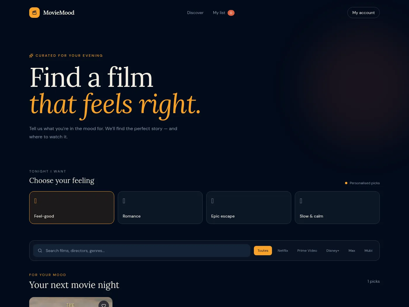 MovieMood Finder