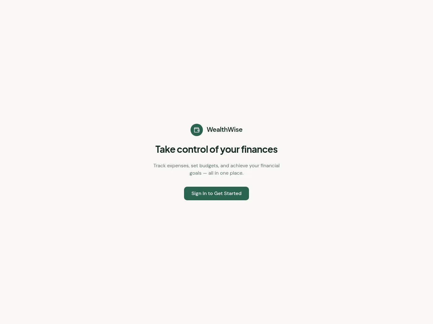 WealthWise Planner