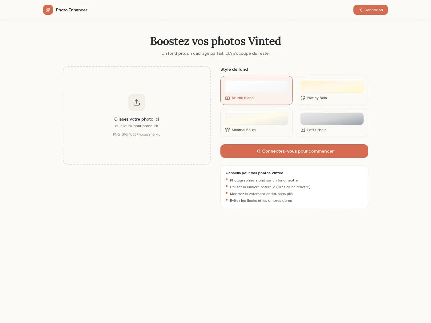 Vinted Photo Enhancer