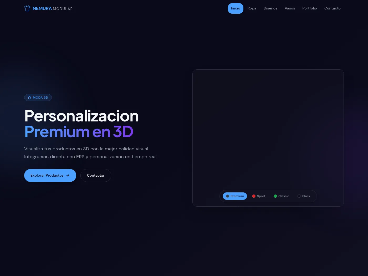 Nemura Modular 3D Shop