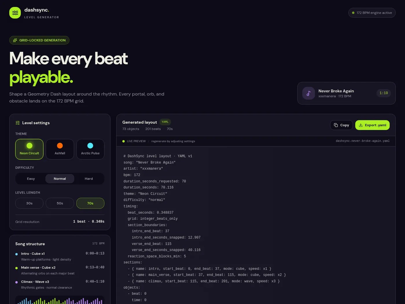 DashSync Level Generator
