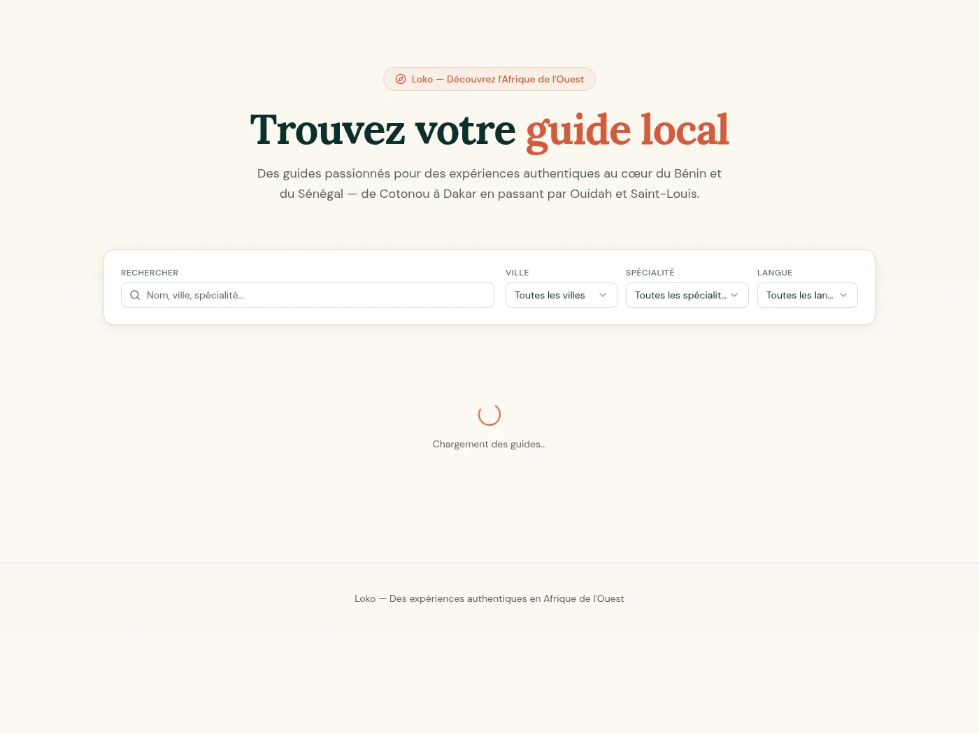 Tourist & Guide Connect
