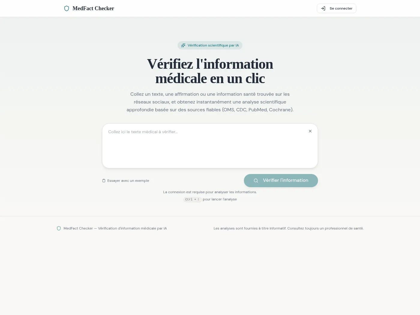 MedFact Checker